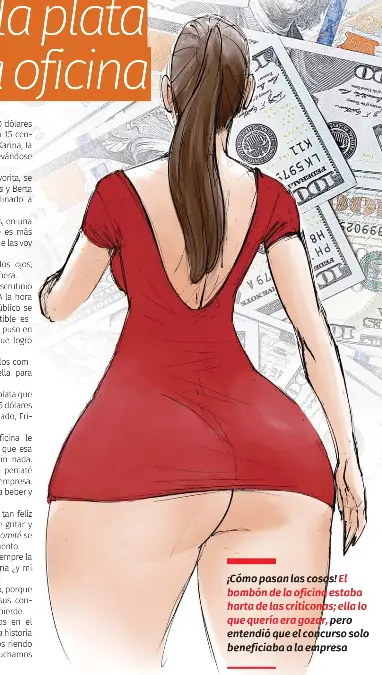 Karina se volteó la plata del reinado de la oficina - PressReader