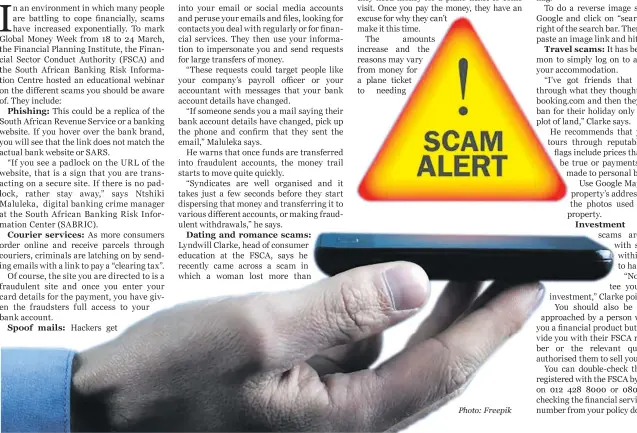 How to stay safe as scams thrive - PressReader