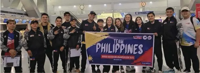 PH athletes join world kickboxing tilt in Abu Dhabi - PressReader