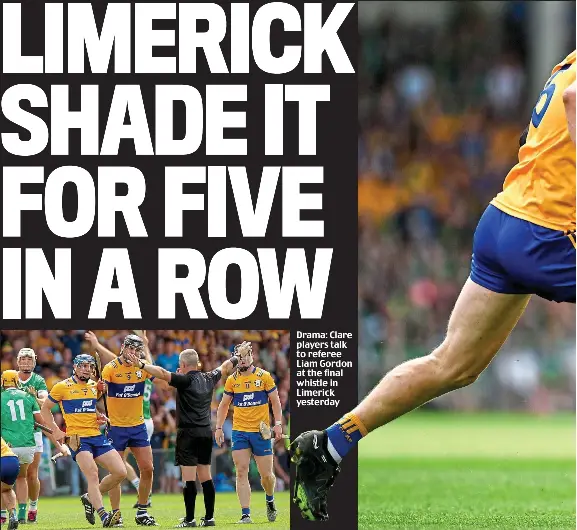 LIMERICK SHADE IT FOR FIVE IN A ROW - PressReader