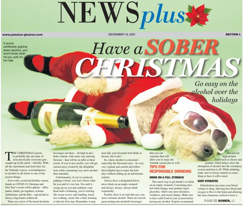 Have a SOBER CHRISTMAS - PressReader