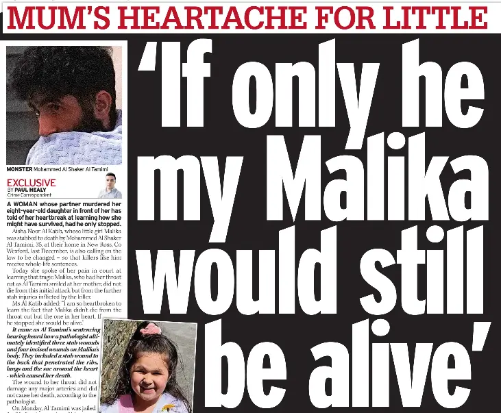 ‘If only he my Malika would still be alive’ - PressReader