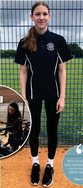 Schoolgirl Maisie hopes to be on road to a future Olympics with cycling ...