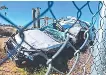 Stolen car smashed - PressReader
