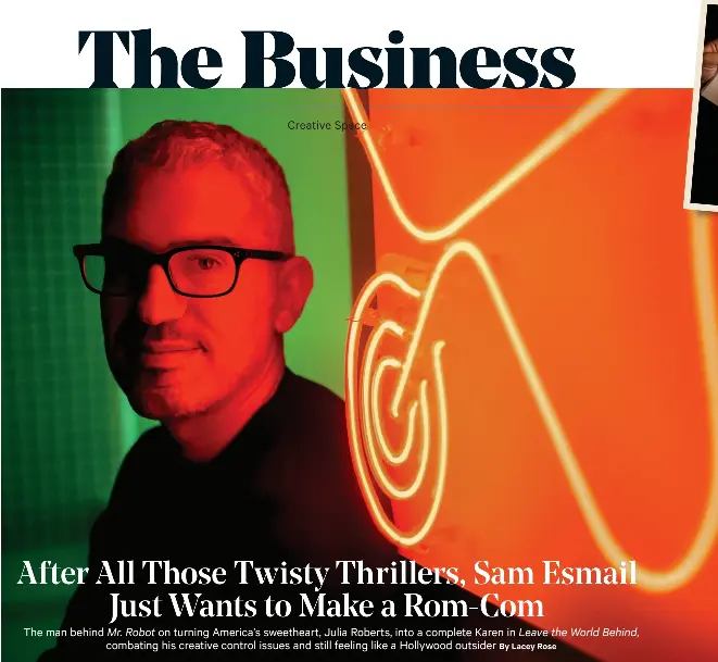 After All Those Twisty Thrillers, Sam Esmail Just Wants to Make a Rom ...