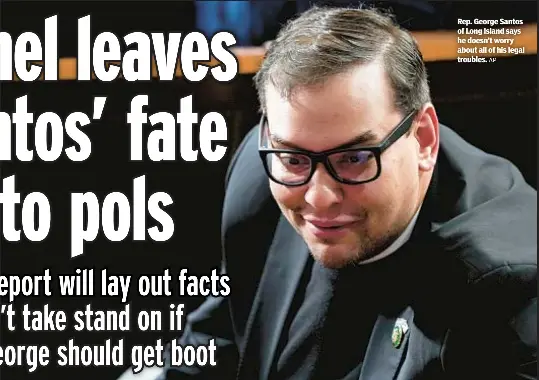 Panel leaves Santos’ fate up to pols - PressReader