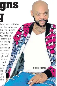 Bobby Shmurda co-signs Future Fambo song - PressReader