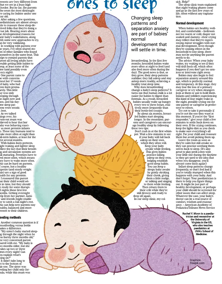 Getting little ones to sleep - PressReader