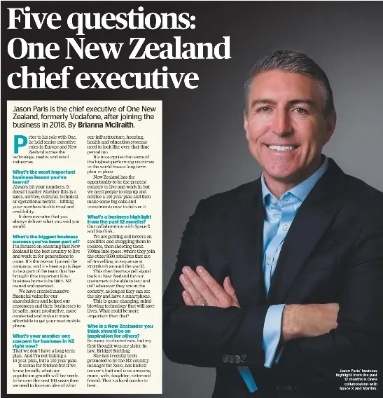 Five questions: One New Zealand chief executive - PressReader