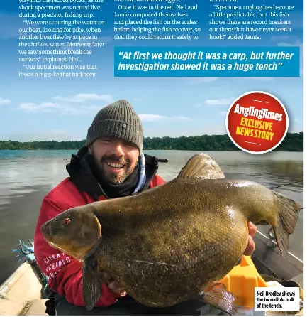 MONSTER TENCH IS A SHOCKER - PressReader
