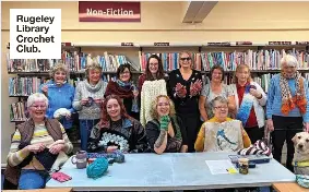 Library hosts crochet club founded after covid - PressReader