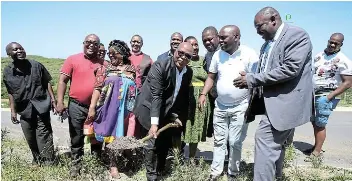 Mdantsane housing developmen­t gets underway with turning of first sod ...