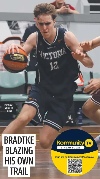 BRADTKE BLAZING HIS OWN TRAIL - PressReader