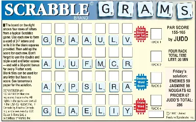 SCRABBLE GRAMS - PressReader