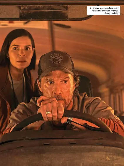 Matthew McConaughe­y is on fire - PressReader