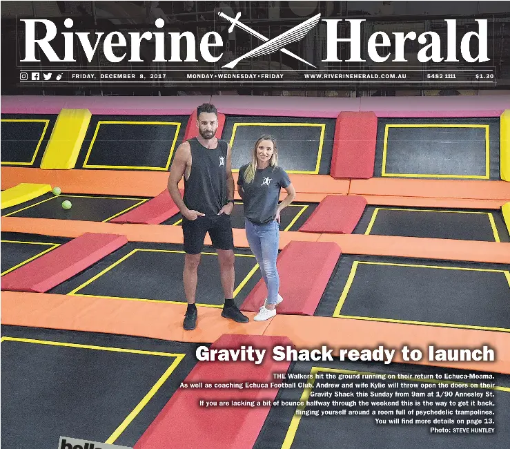 Gravity Shack ready to launch - PressReader