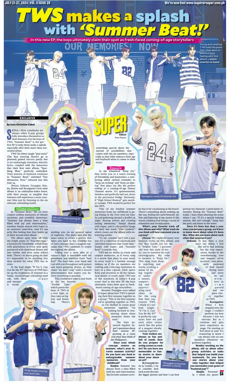 TWS makes a splash with ‘Summer Beat!’ - PressReader