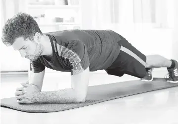 Isometric exercises use body weight to lower blood pressure - PressReader