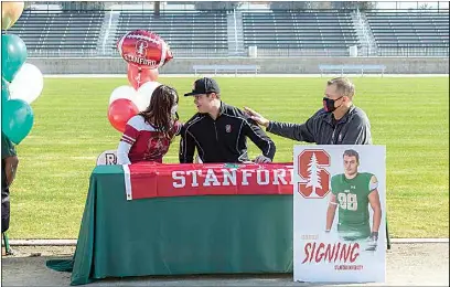Four football players sign D-I NLIs in historic day at Garces - PressReader