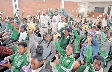 Sanitary donation to assist less privileged - PressReader