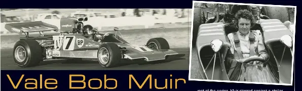 Vale Bob Muir - PressReader