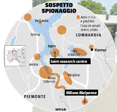 Il drone-spia russo sul centro Ue a Ispra C’è l’antiterror­ismo ...