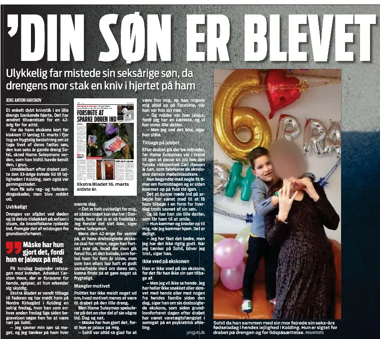 ’DIN SØN ER BLEVET DRAEBT’ - PressReader