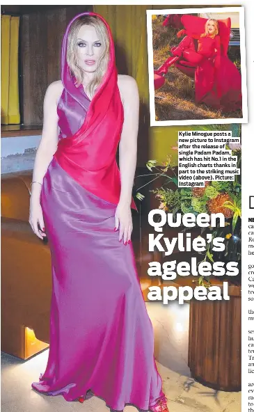 Queen Kylie’s ageless appeal - PressReader