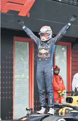 Verstappen back on the top step - PressReader