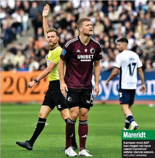 CORNELIUS KAN MISSE RESTEN AF SÆSONEN - PressReader