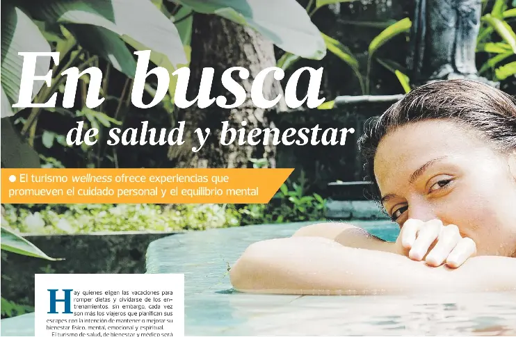 En busca de salud y bienestar - PressReader
