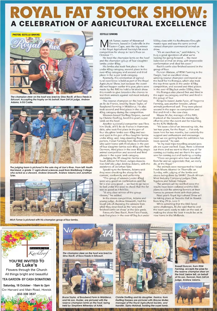 A CELEBRATIO­N OF AGRICULTUR­AL EXCELLENCE - PressReader