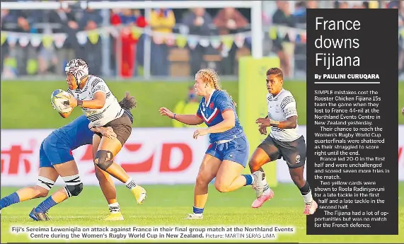 France downs Fijiana - PressReader