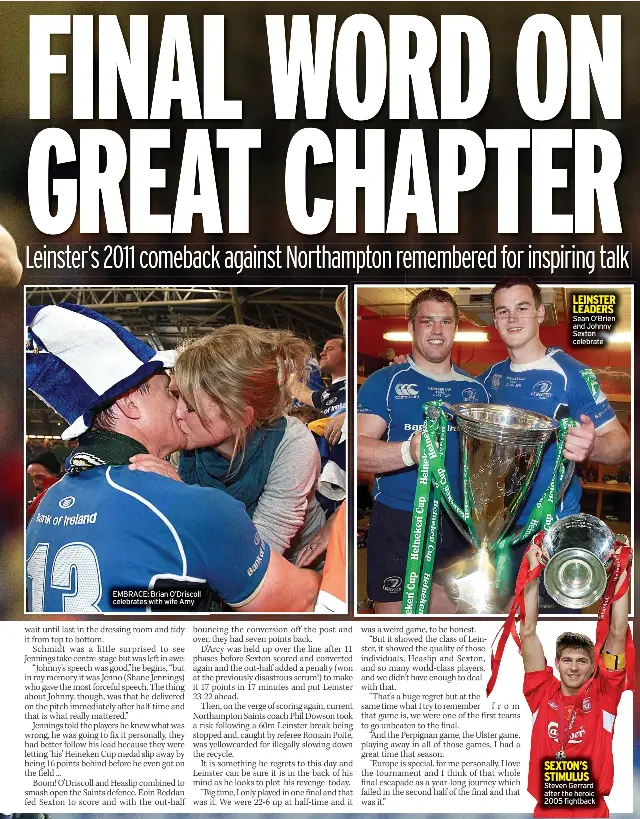 Pollock out to prove his pint on the Aviva pitch - PressReader