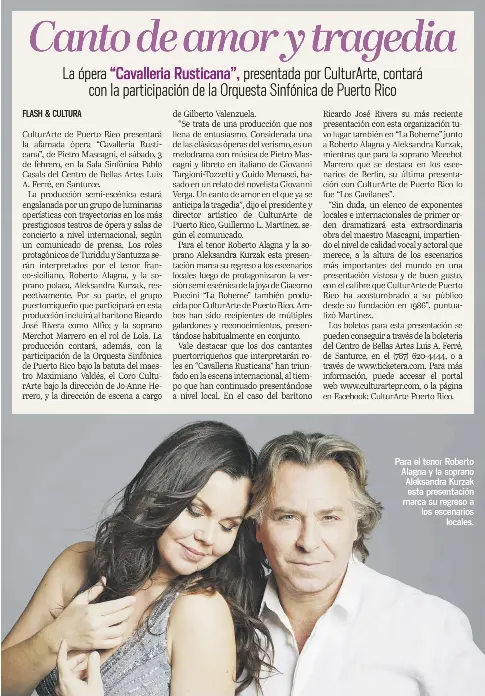 Canto de amor y tragedia - PressReader