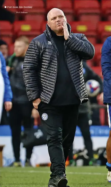 Players have to sharpen up admits boss Bentley - PressReader