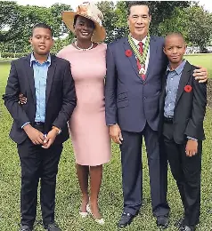 Homer Davis conferred with the Order of Distinctio­n - PressReader