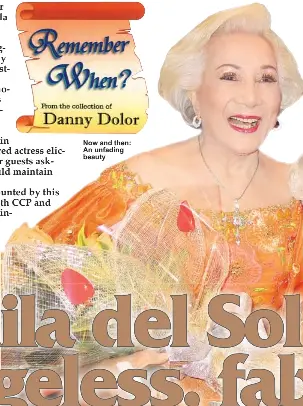 Mila del Sol at 90: Ageless, fabulous! - PressReader