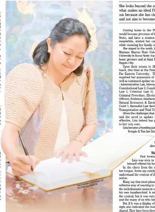 LIZA ARANETA-MARCOS: A FIRST LADY ON HER OWN TERMS - PressReader