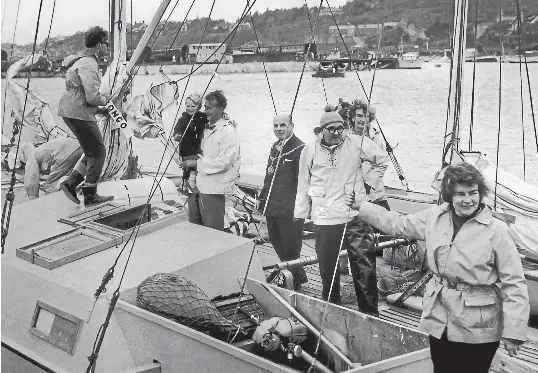 Free-spirited sailor crossed Atlantic in Polynesian catamaran with two ...