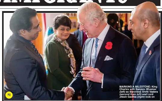ROYAL RECEPTION: KING HOSTS UGANDAN ASIANS AT BUCKINGHAM PALACE - PressReader