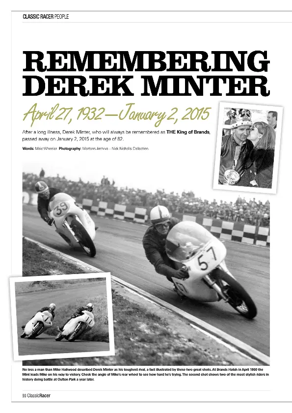 Derek Minter - PressReader