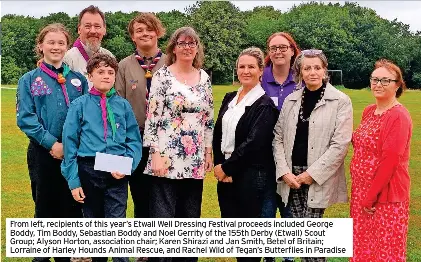 Didn’t they do well! Thousands raised at annual dressing festival is ...