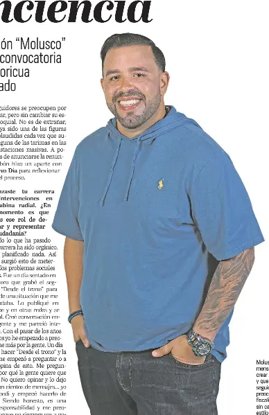 Jorge Pabón “Molusco” reflexiona sobre el nuevo despertar de Puerto ...