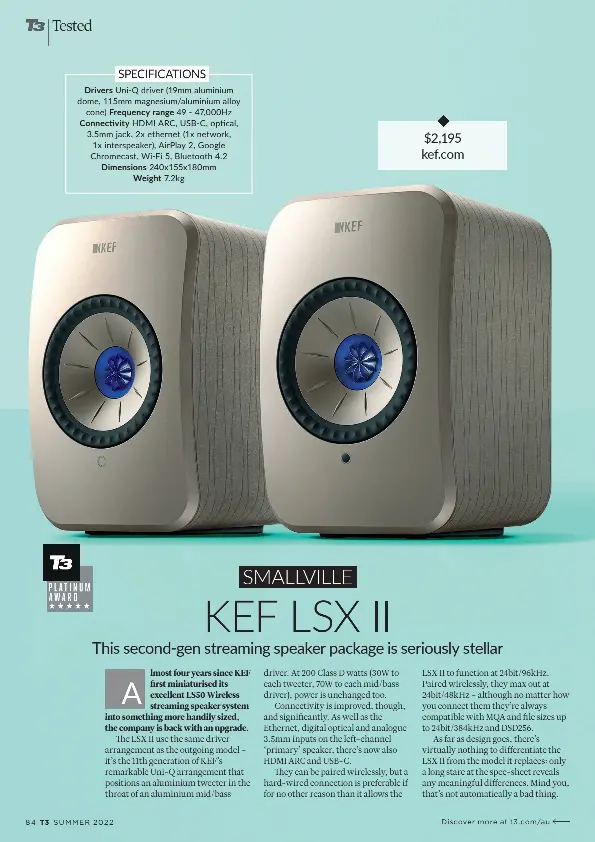 KEF LSX II - PressReader