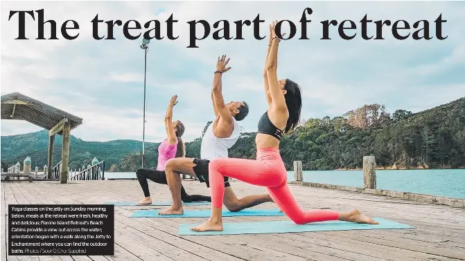 The treat part of retreat - PressReader