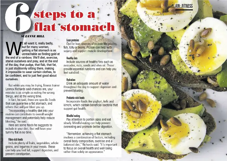 6 steps to a flat stomach - PressReader