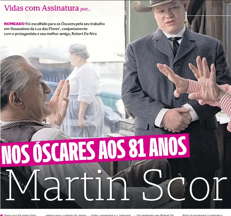 NOS ÓSCARES AOS 81 ANOS Martin Scorsese - PressReader