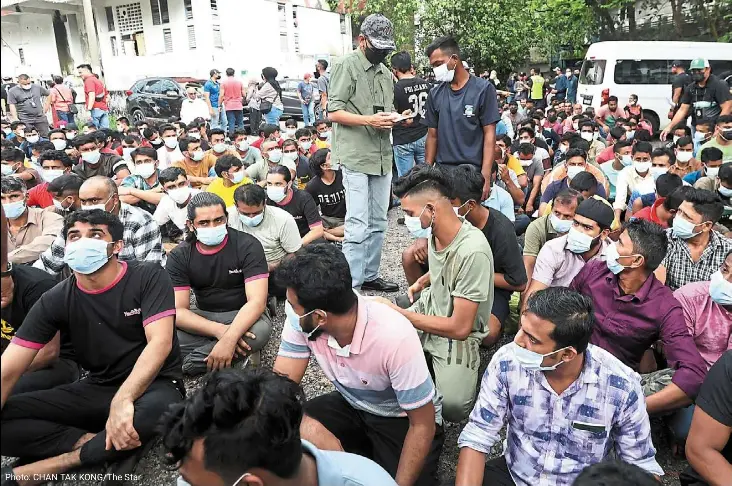 Another big raid on foreigners in KL - PressReader