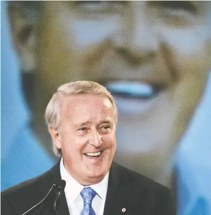 BRIAN MULRONEY DREAMED BIG FOR CANADA & QUEBEC - PressReader